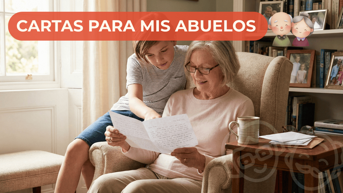 Cartas para Abuelos: 5 Modelos para Dedicar, Agradecer y Celebrar